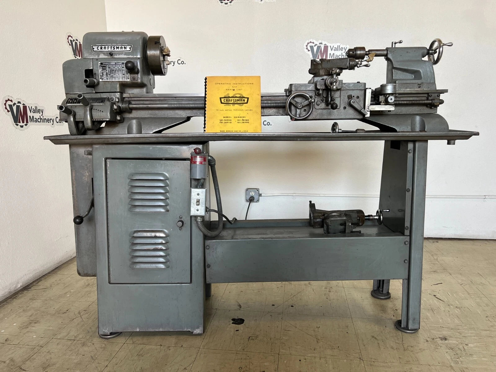 CRAFTSMAN METAL TURNING LATHE 12" – Valley Machinery Co