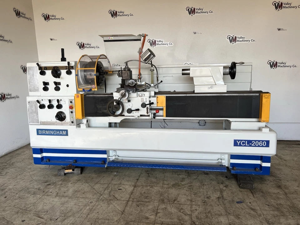 BIRMINGHAM YCL-2060 MANUAL GAP ENGINE LATHE – Valley Machinery Co